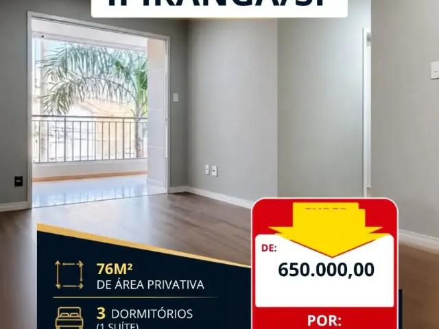 Apartamento para Venda em São Paulo/SP Ipiranga 3 Quartos