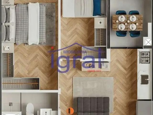 Apartamento para Venda em São Paulo/SP Jabaquara 2 Quartos