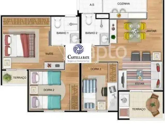 Apartamento para Venda em São Paulo/SP Jaguaré 2 Quartos
