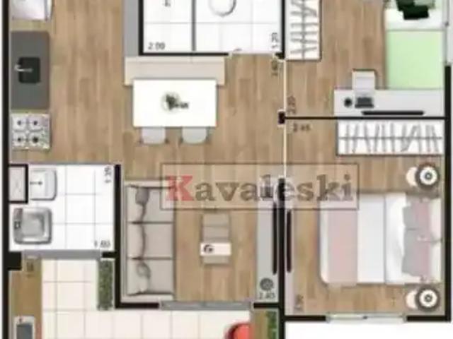 Apartamento para Venda em São Paulo/SP Jardim Celeste 2 Quartos