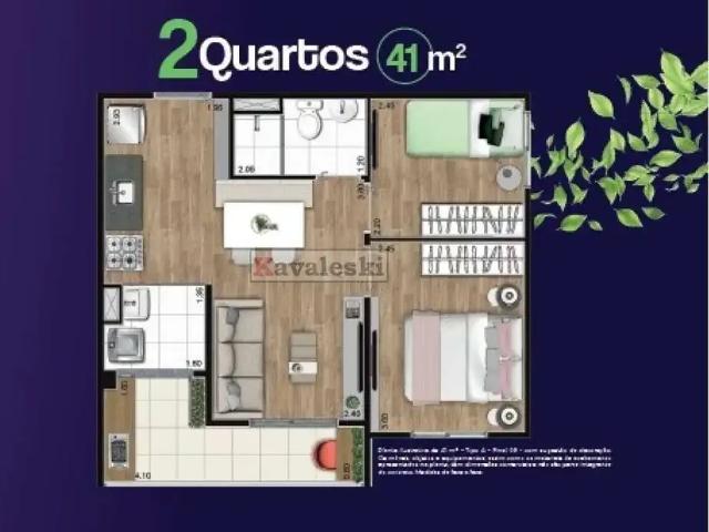 Apartamento para Venda em São Paulo/SP Jardim Celeste 2 Quartos