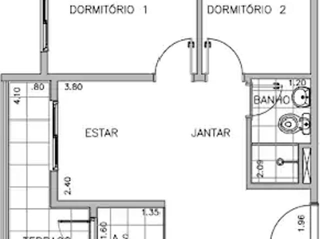 Apartamento para Venda em São Paulo/SP Jardim Celeste 2 Quartos