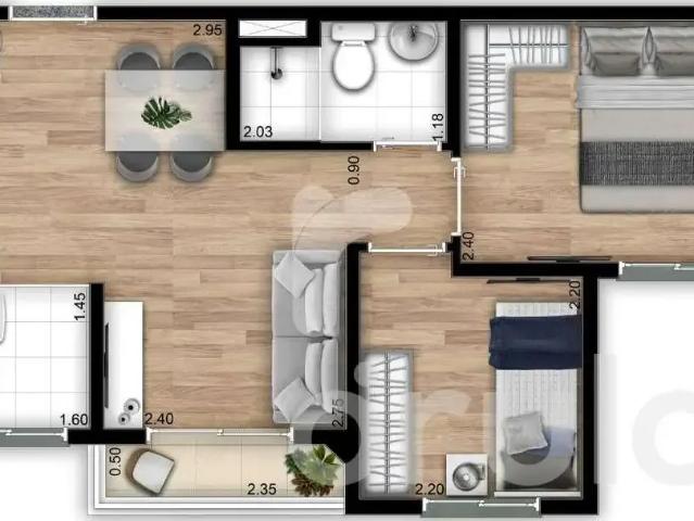 Apartamento para Venda em São Paulo/SP Jardim da Pedreira 2 Quartos