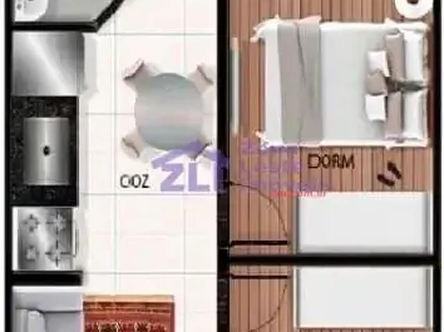 Apartamento para Venda em São Paulo/SP Jardim Nordeste 2 Quartos