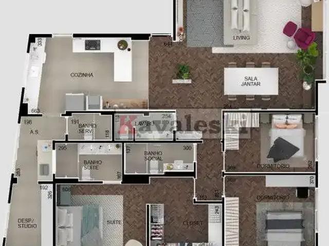 Apartamento para Venda em São Paulo/SP Jardim Paulista 3 Quartos