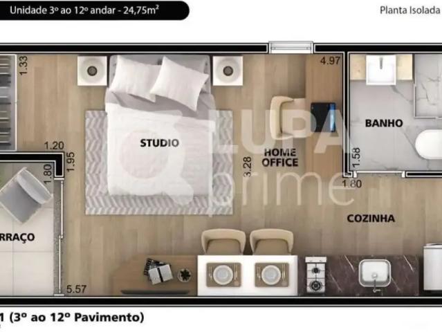 Apartamento para Venda em São Paulo/SP Jardim São Paulo Zona Norte 1 Quartos
