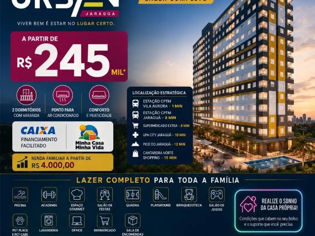 Apartamento para Venda em São Paulo/SP Jardim Santa Lucrécia 2 Quartos