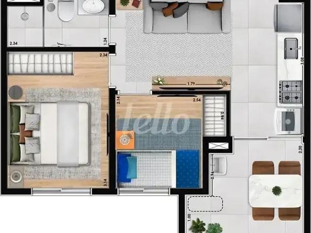 Apartamento para Venda em São Paulo/SP Parada Inglesa 2 Quartos