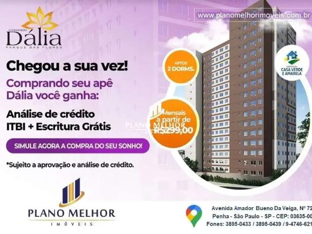 Apartamento para Venda em São Paulo/SP Parque Dom João Neri 2 Quartos