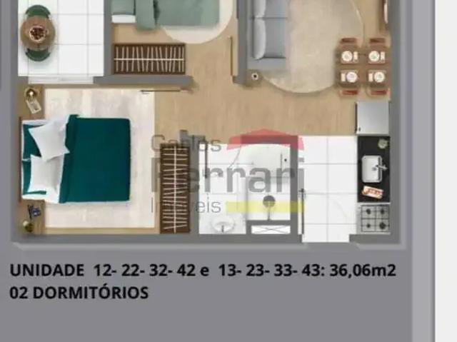 Apartamento para Venda em São Paulo/SP Perdizes 2 Quartos