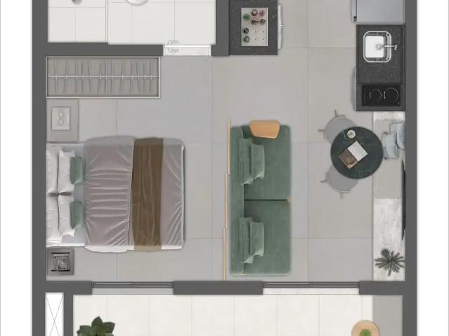 Apartamento para Venda em São Paulo/SP Pinheiros 1 Quartos