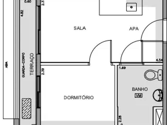 Apartamento para Venda em São Paulo/SP Pinheiros 1 Quartos