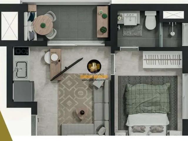 Apartamento para Venda em São Paulo/SP Pinheiros 1 Quartos