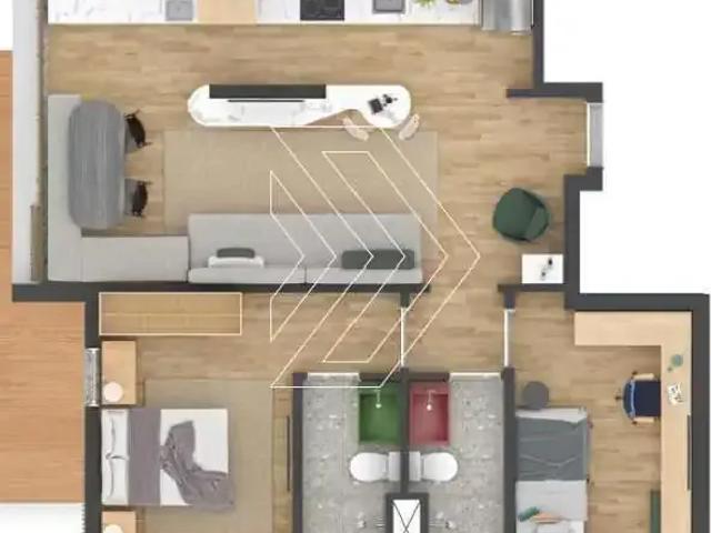 Apartamento para Venda em São Paulo/SP Pinheiros 2 Quartos