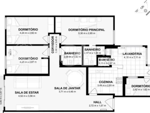 Apartamento para Venda em São Paulo/SP Pinheiros 3 Quartos