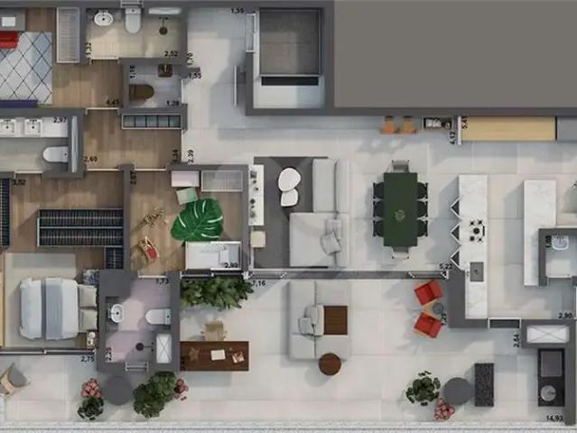 Apartamento para Venda em São Paulo/SP Pinheiros 3 Quartos