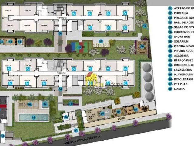Apartamento para Venda em São Paulo/SP Pirituba 2 Quartos