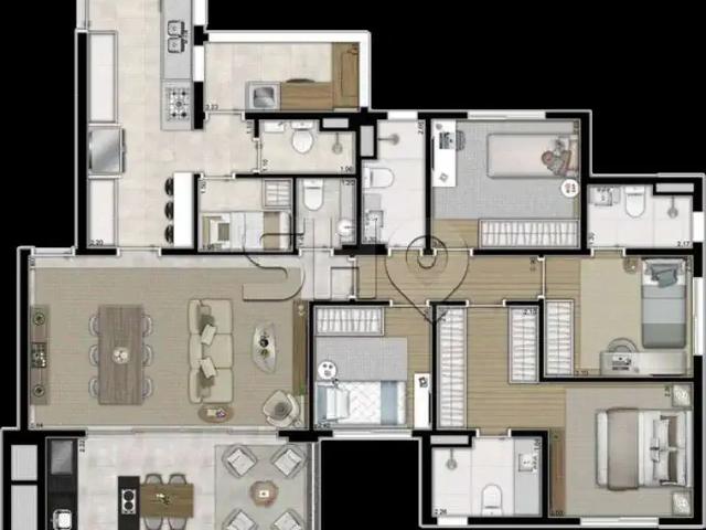 Apartamento para Venda em São Paulo/SP Sumaré 3 Quartos