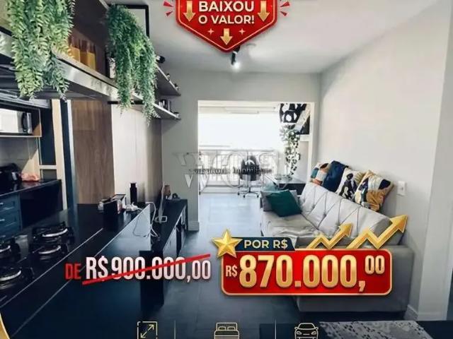 Apartamento para Venda em São Paulo/SP Santo Amaro 2 Quartos