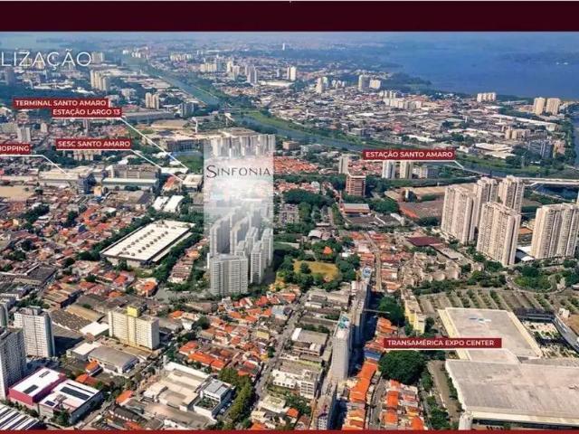 Apartamento para Venda em São Paulo/SP Santo Amaro 2 Quartos