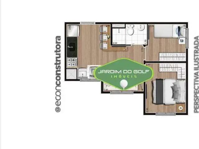 Apartamento para Venda em São Paulo/SP Terceira Divisão de Interlagos 2 Quartos