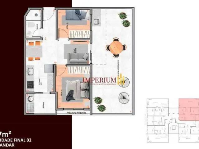 Apartamento para Venda em São Paulo/SP Vila Carrão 2 Quartos