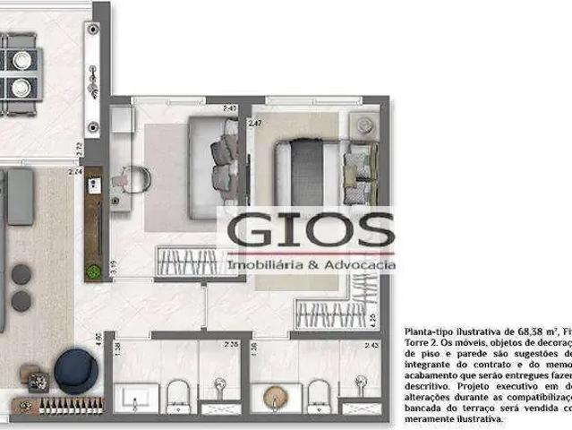 Apartamento para Venda em São Paulo/SP Vila Carrão 2 Quartos