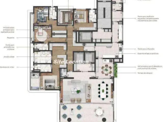 Apartamento para Venda em São Paulo/SP Vila Clementino 4 Quartos
