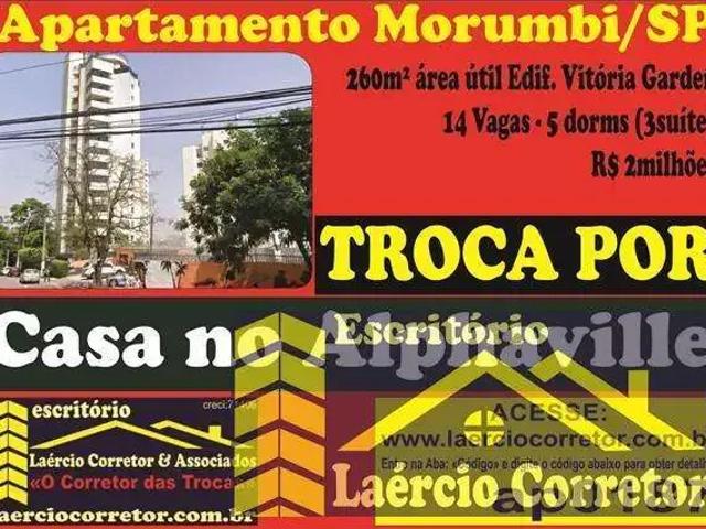 Apartamento para Venda em São Paulo/SP Vila Andrade 5 Quartos