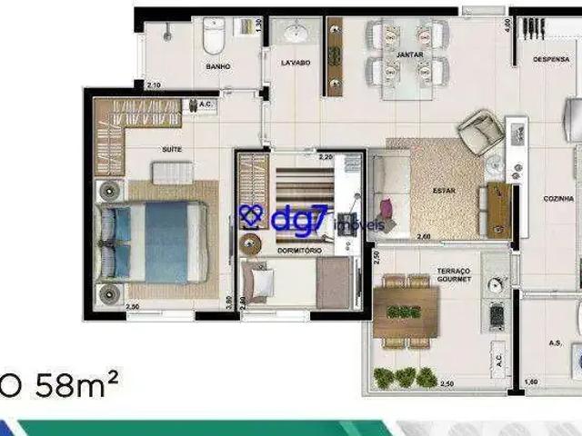 Apartamento para Venda em São Paulo/SP Vila Andrade 2 Quartos