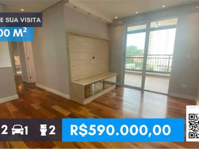 Apartamento para Venda em São Paulo/SP Vila Gomes 2 Quartos