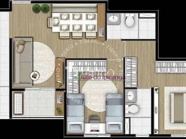 Apartamento para Venda em São Paulo/SP Vila Guarani 2 Quartos
