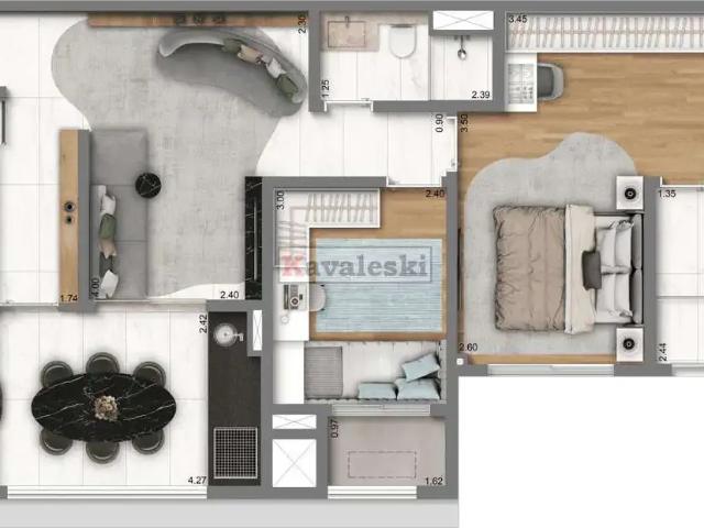 Apartamento para Venda em São Paulo/SP Vila Dom Pedro I 2 Quartos