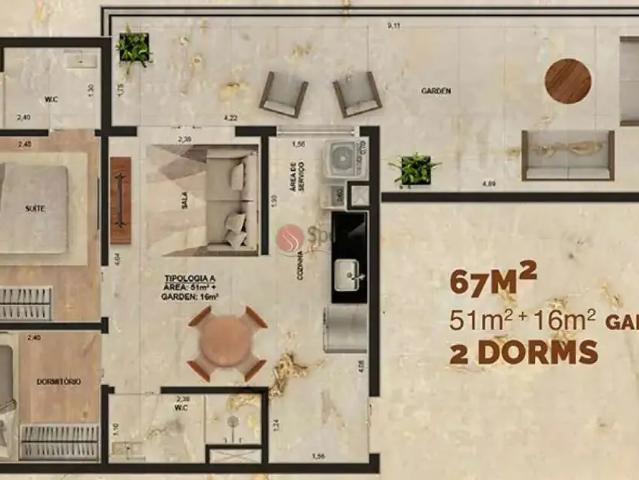 Apartamento para Venda em São Paulo/SP Vila Ema 2 Quartos