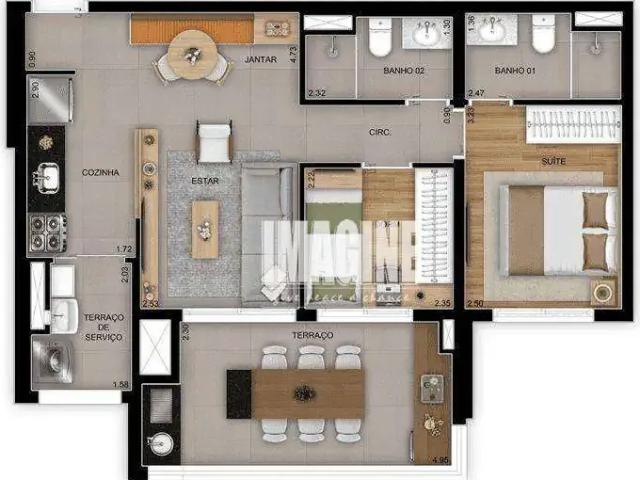 Apartamento para Venda em São Paulo/SP Vila Formosa 2 Quartos