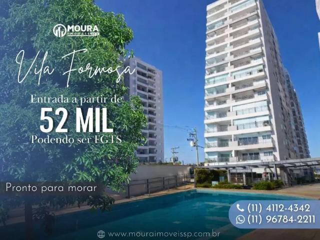 Apartamento para Venda em São Paulo/SP Vila Formosa 2 Quartos