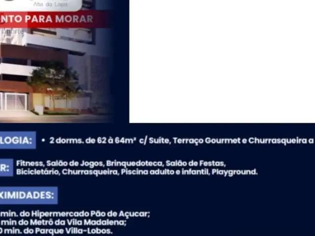 Apartamento para Venda em São Paulo/SP Vila Ipojuca 2 Quartos