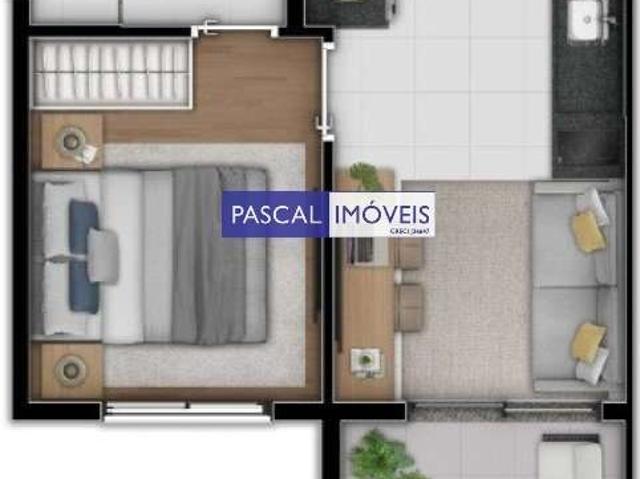Apartamento para Venda em São Paulo/SP Vila Olímpia 1 Quartos