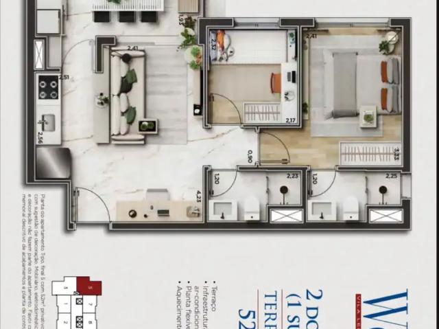 Apartamento para Venda em São Paulo/SP Vila Leopoldina 2 Quartos