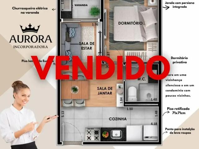 Apartamento para Venda em São Paulo/SP Vila Matilde 1 Quartos