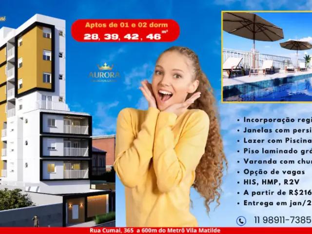 Apartamento para Venda em São Paulo/SP Vila Matilde 1 Quartos