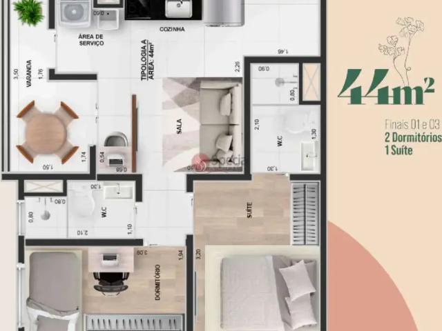 Apartamento para Venda em São Paulo/SP Vila Matilde 2 Quartos