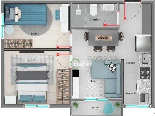 Apartamento para Venda em São Paulo/SP Vila Matilde 2 Quartos