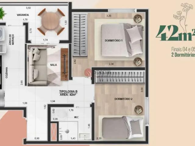 Apartamento para Venda em São Paulo/SP Vila Matilde 2 Quartos