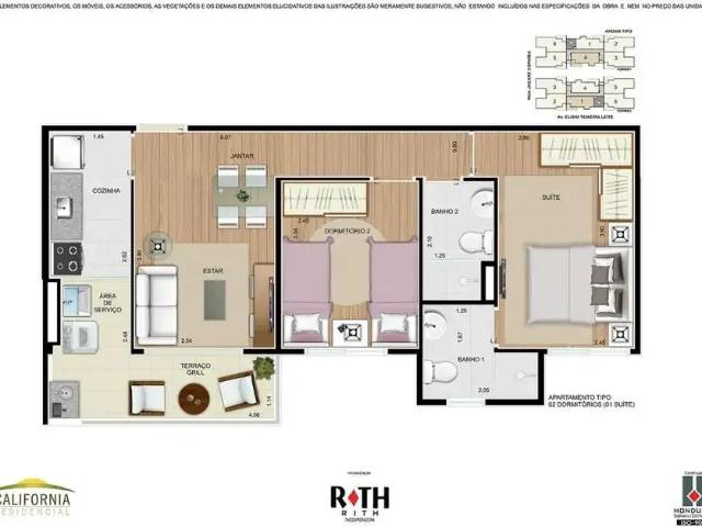 Apartamento para Venda em São Paulo/SP Vila Marina 2 Quartos