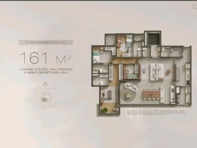 Apartamento para Venda em São Paulo/SP Vila Mariana 4 Quartos