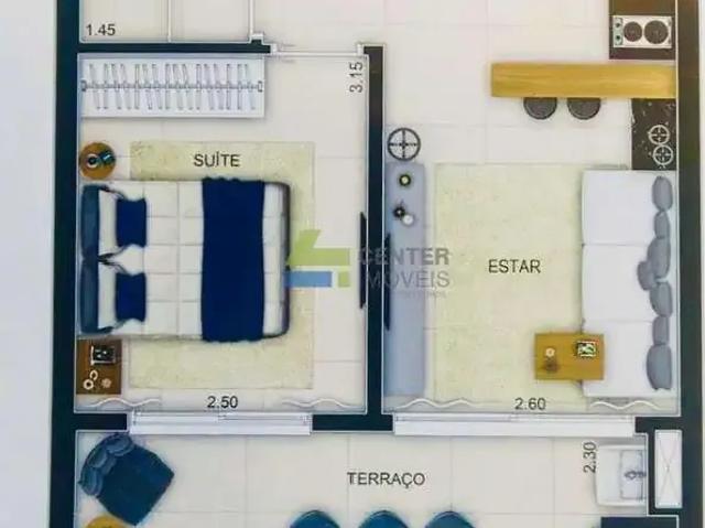 Apartamento para Venda em São Paulo/SP Vila Mariana 1 Quartos