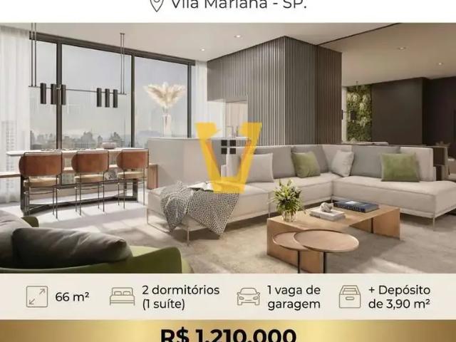 Apartamento para Venda em São Paulo/SP Vila Mariana 2 Quartos