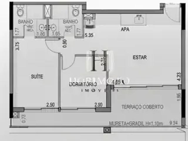 Apartamento para Venda em São Paulo/SP Vila Mariana 2 Quartos