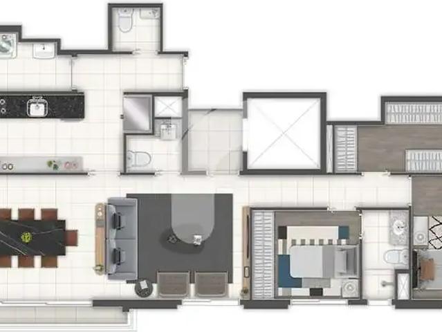 Apartamento para Venda em São Paulo/SP Vila Mascote 3 Quartos